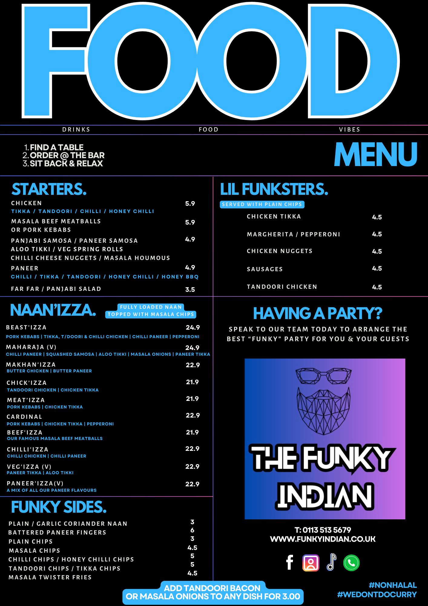 The Best Bottomless Brunch In Town | The Funky Indian Pudsey